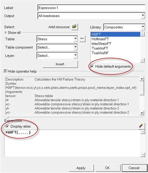 default arguments