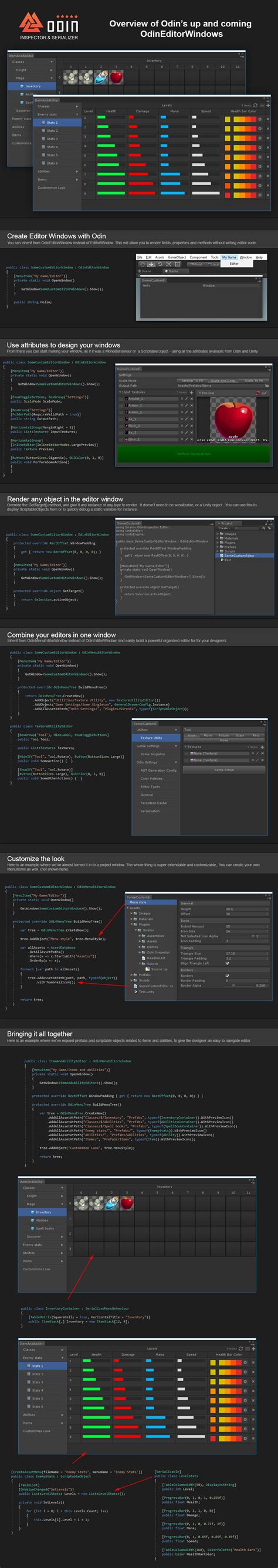 who knew making unity editor windows could be this pleasant unity3d