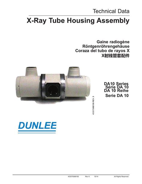 X Ray Tube Housing Assembly X Ray Tube Diagnostic Imaging X Ray