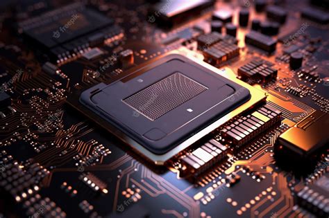 Chatgpt 칩셋 Ai 인공 지능 다채로운 컴퓨터 칩 프리미엄 사진