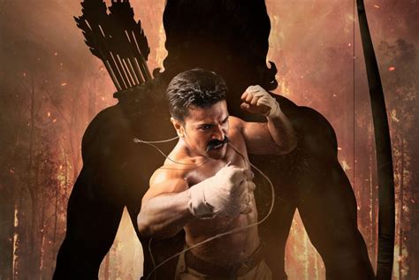 ram charan as alluri sita rama raju from rrr first look posters filmytime
