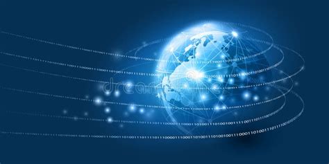 Modern Minimal Style Cloud Computing Networks Structure Telecommunications Concept Design