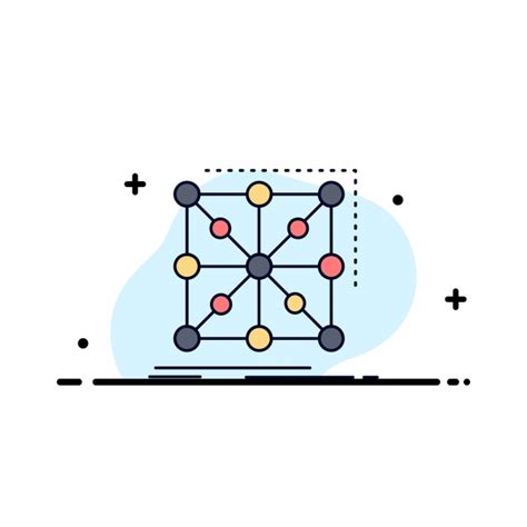 Data App Vector Art Png Data Framework App Cluster Complex Flat Color Icon Vector App Icons