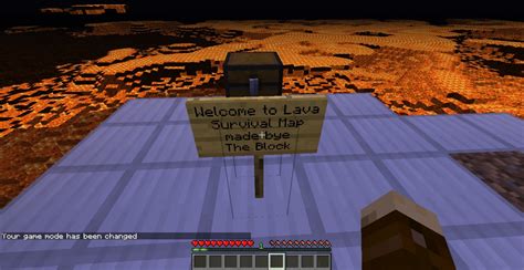 Lava Survival Like Skyblock But HARDER Now Downloadable Minecraft Map