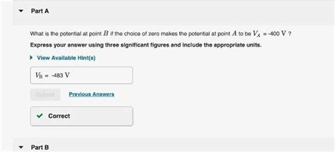 Solved Consider Two Points A And B Which Are Located In A Chegg