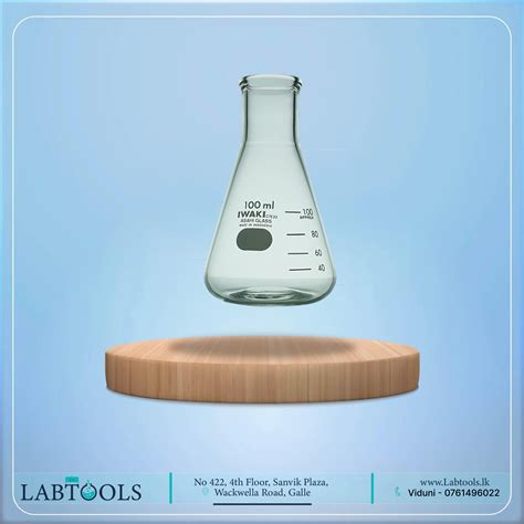 Conical Flask 100ml Labtools Lk