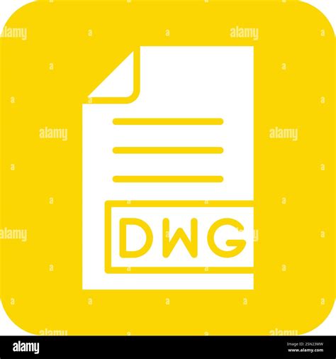 DWG Vector Icon Design Illustration Stock Vector Image Art Alamy
