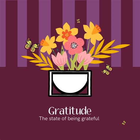 Gratitude Instagram post Template | PosterMyWall