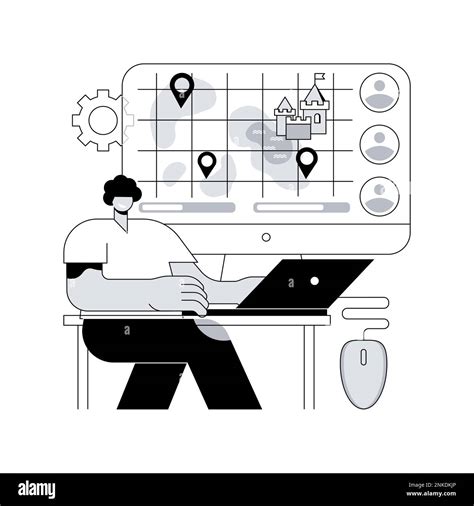 Augmented Intelligence Abstract Concept Vector Illustration Intelligence Augmentation Enhanced