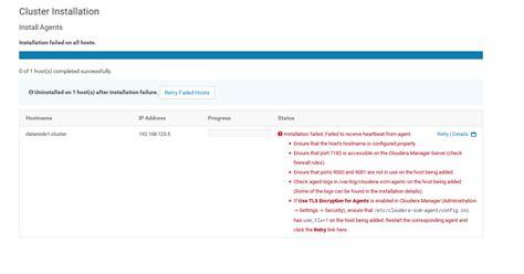 Solved Installation Failed Failed To Receive Heartbeat F