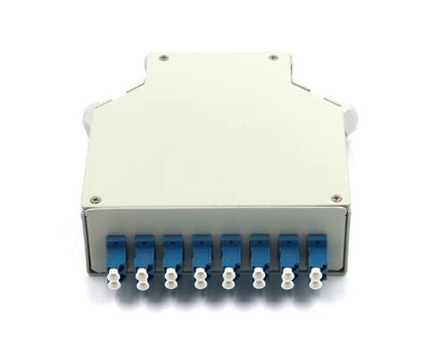 China 8 Lc Duplex Din Rail Fiber Optic Splice Termination Box