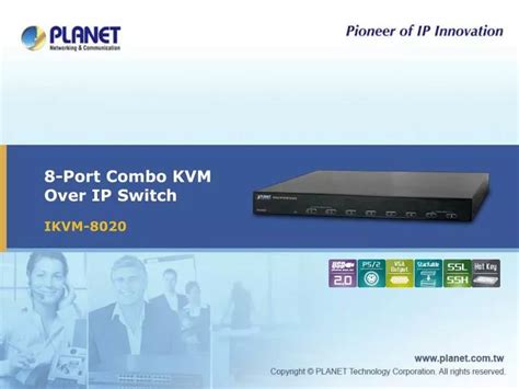 PPT Port Combo KVM Over IP Switch PowerPoint Presentation Free Download ID