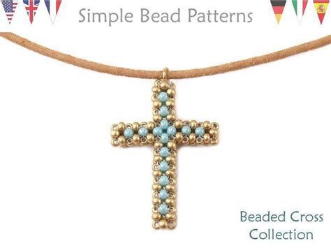 Beaded Cross Tutorial How To Make A Beaded Cross Necklace Cross Beading Pattern Cross Bead Beaded Cross Tutorial How To Make A Beaded Cross Necklace Cross Beading Pattern Cross Bead