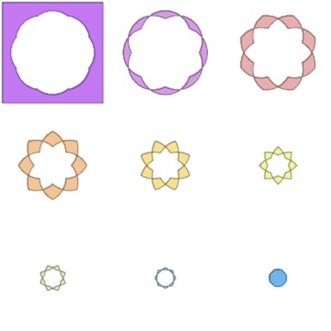 Mathematica Bits Coloring Overlapping Circles