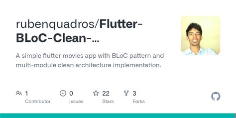 GitHub Rubenquadros Flutter BLoC Clean Architecture Example A Simple Flutter Movies App With