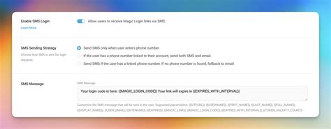 sms login passwordless authentication with sms — handyplugins