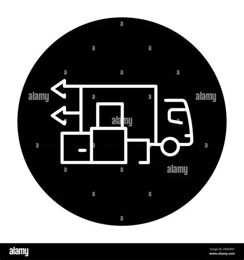 Loadingunloading Olor Line Icon Pictogram For Web Page Stock Vector Image Art Alamy