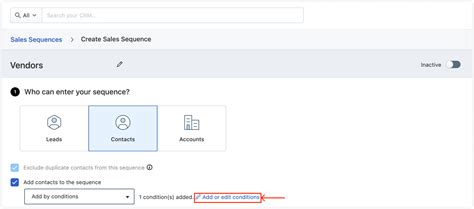 How To Apply Record Types In Sales Sequences Freshsales Classic