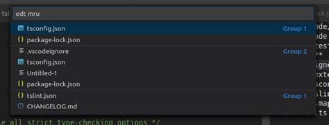 Add An Editor Picker That Allows To Navigate Editors In Mru Order Across Groups · Issue 37366
