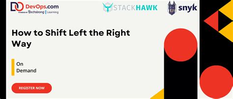 How To Shift Left The Right Way Techstrong Learning