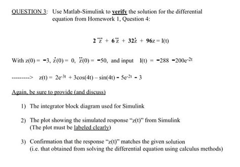 solved question 3 use matlab simulink to verify the