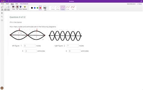 SOLVED Question Of Fill In The Blanks How Many Nodes And Antinodes Are In The Following