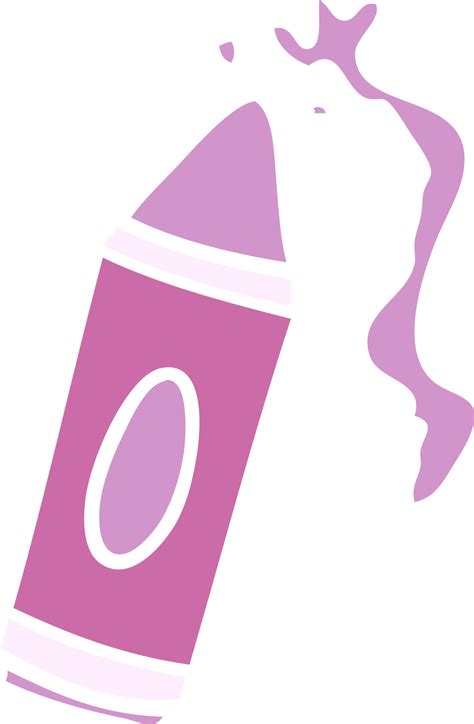 Cartoon Doodle Of A Pink Crayon 10740610 Vector Art At Vecteezy