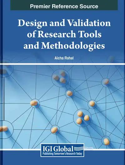 design and validation of research tools and methodologies