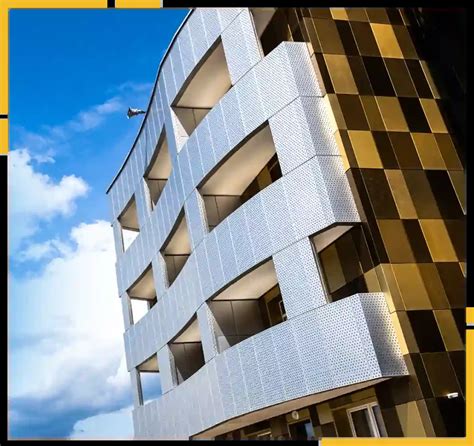 Perforated Panel Cladding Works Service Supply And Installation At