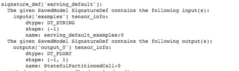 How To Pass The Tfx Transformer Output As Data To Tensorflow Serving Issue Tensorflow