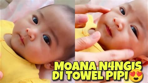 Moana Nangis Ditowel Pipi Papa Ryan Youtube