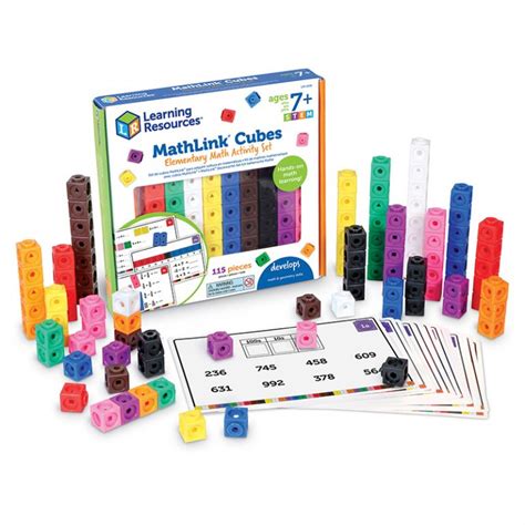 Teachersparadise Learning Resources Mathlink Cube Math Activity Set Ler4299