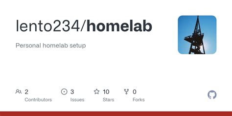 Github Lento234homelab Personal Homelab Setup