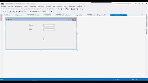cours 1 entity framework avec c youtube