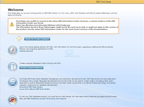 db2 installation splessons