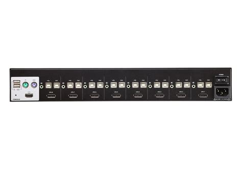 8 Port Usb Displayport Secure Kvm Switch Pss Pp V3 0 Compliant Cs1188dp Aten Secure Kvm