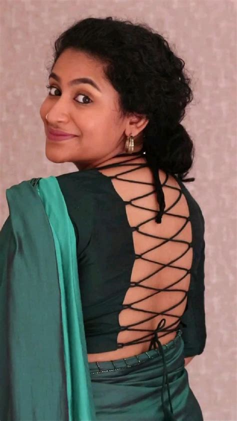 Pin On Saree Blouse And Jewellery Styling
