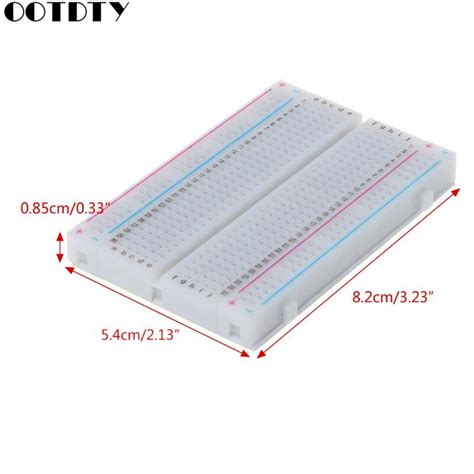400 Tie Punten Universal Solderless Pcb Breadboard Vicedeal