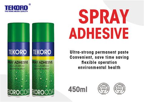 Spray Adhesive Or Spray Glue For Quick Bond Plastic Paper Metal