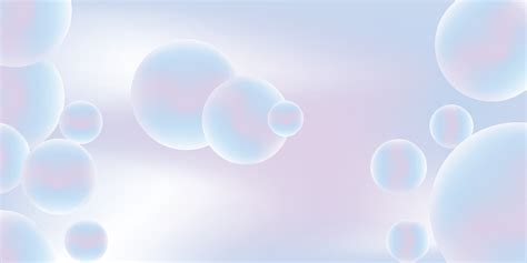 Gradient Background With Turquoise Metaball Shapes Morphing Colorful Blobs Vector 3d