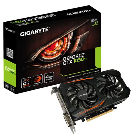 GeForce GTX 1050 Ti OC 4G Rev 1 0 Rev1 1 Rev1 2 Key Features Carte Graphique GIGABYTE