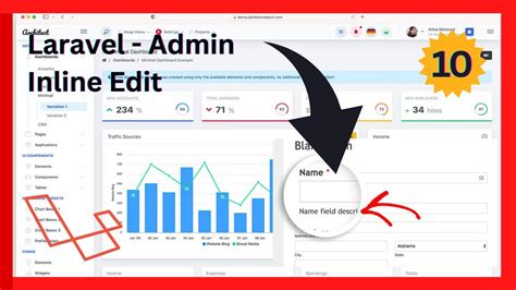 Laravel - Admin - Inline Edit - YouTube