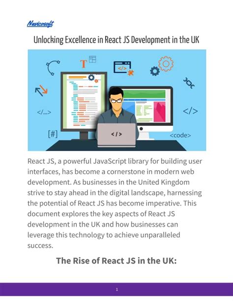PPT Unlocking Excellence In React JS Development In The UK PowerPoint Presentation ID