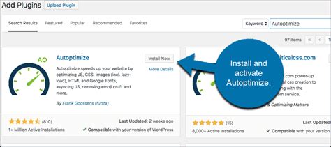 How To Perform Wordpress Website Optimization Using Autoptimize Greengeeks