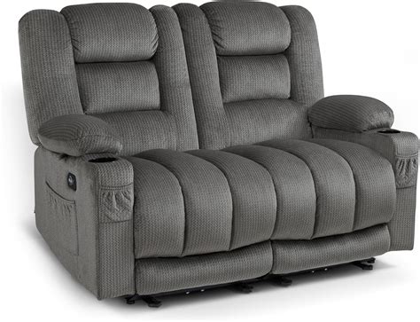Mcombo 559 Zero Gravity Power Loveseat Recliner With Heat
