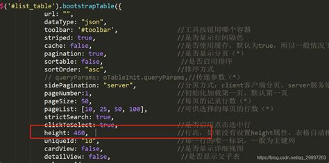 bootstrap table限定高度后，会出现表头和表内容错位的情况，解决方法如下： bootstraptable行错位 csdn博客