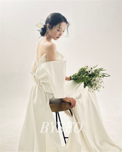 바이서 웨딩헤어변형 웨딩헤어메이크업 하남헤어메이크업 💍 Hair And Make Up Shop Byseo 랑게 스튜디오에서 맑고 몽환적인 분위기가 너무 아름답던