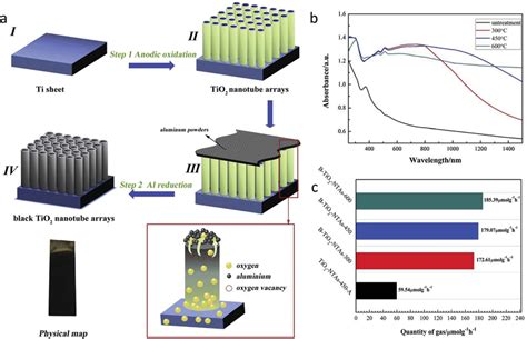 A Schematic Of Synthesis Procedure For The Black Tio 2 Nanotube Download Scientific Diagram