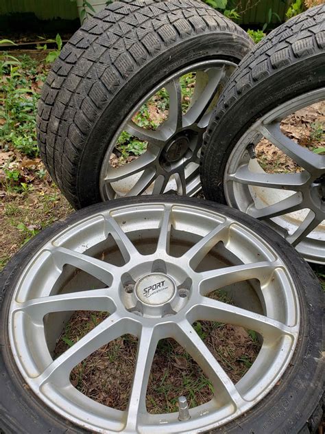 18 Sport Edition 5 X 108 Bolt Pattern Ford Focus Car Wheels Tires