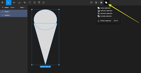 how to merge shapes in figma pttrns